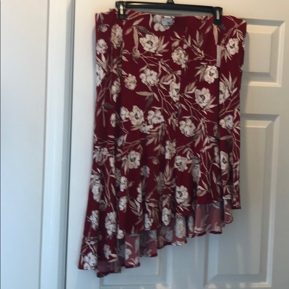 Simply Emma | Skirts | Nwt Simply Emma 2x Asymmetric Mermaid Hem | Poshmark